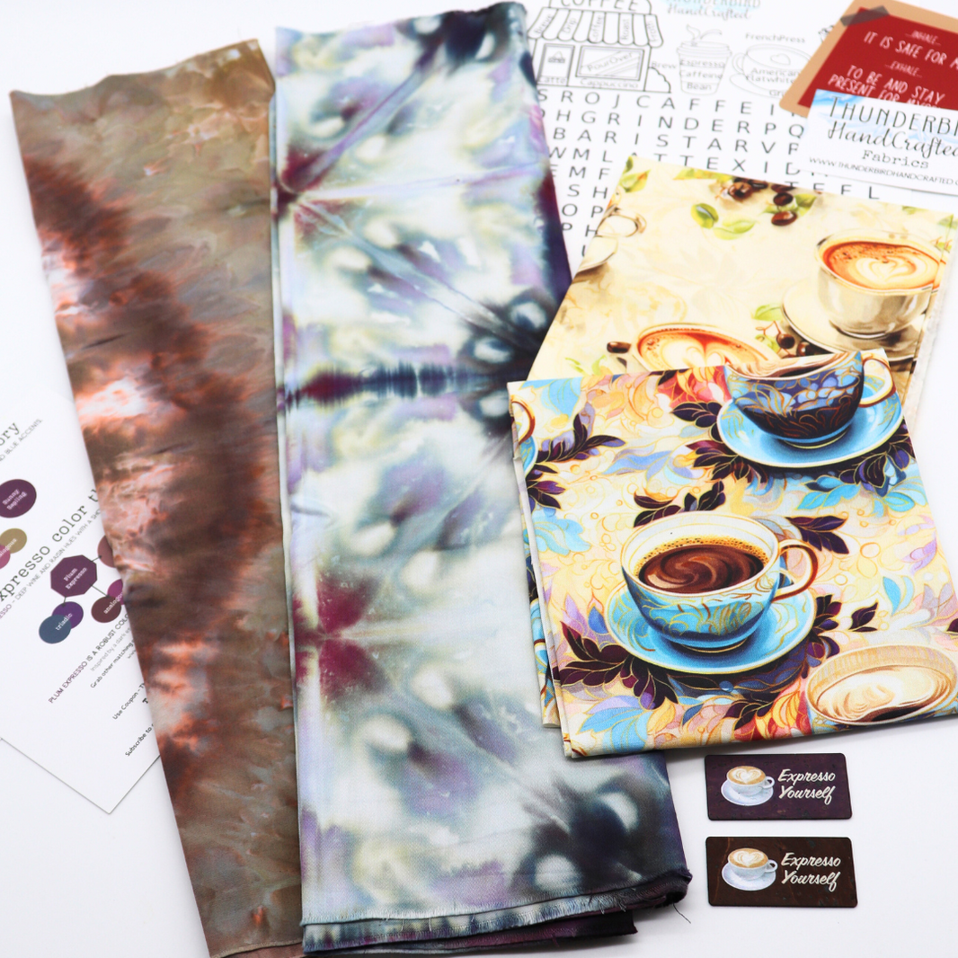 Monthly Dye-Namic Fabric Kit™ – The Thunderbird Farm HandCrafted